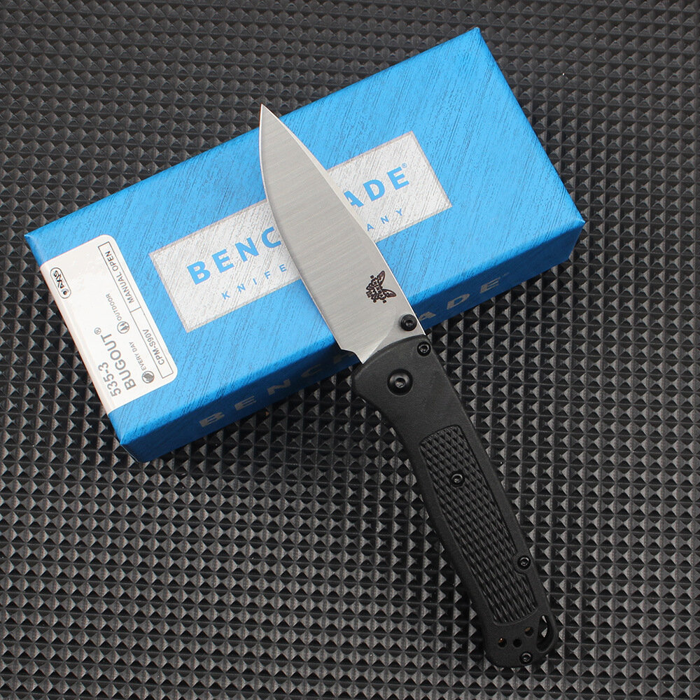 Benchmade535 Компактный многофункциональный складной нож с рукоятью из нейлона со стекловолокном, удобен для кемпинга, отдыха на природе и повседневных дел