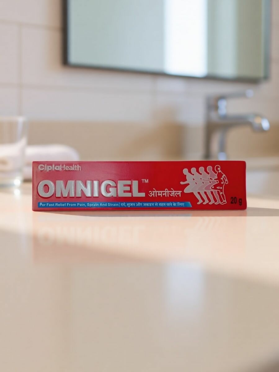 Обезболивающий Гель Омнигель Cипла (Omnigel Cipla), 20 грамм