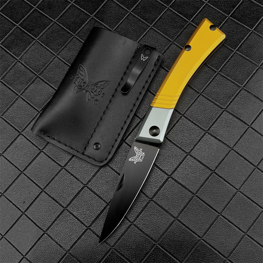 Benchmade Компактный складной нож для кемпинга, пикников и рыбалки, универсальный нож для нарезки мяса, снаряжение EDC