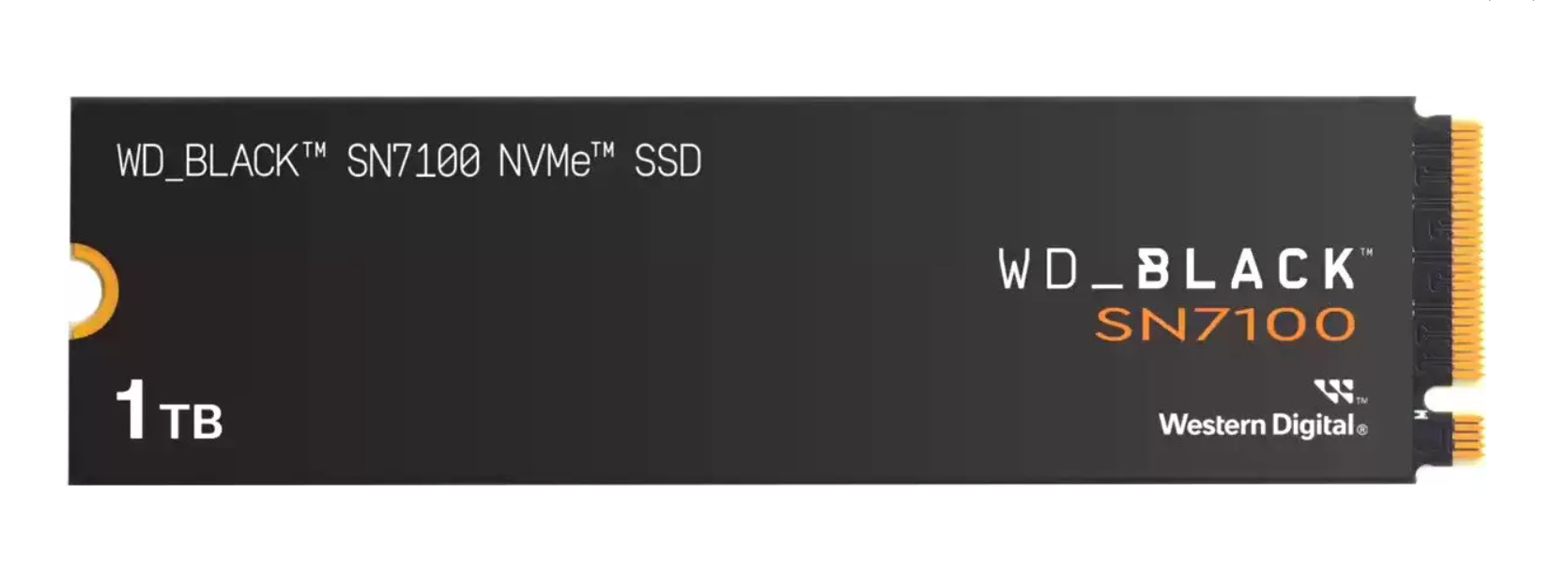 Твердотельный диск Western Digital Black SN7100, 1 TB, M.2