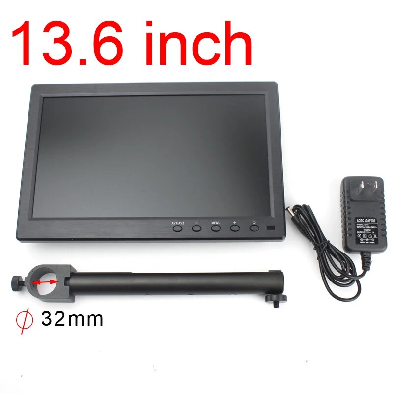 HIGH CLOUD Microscope Monitor 10.1 дюймов 13.6 inch 32mm