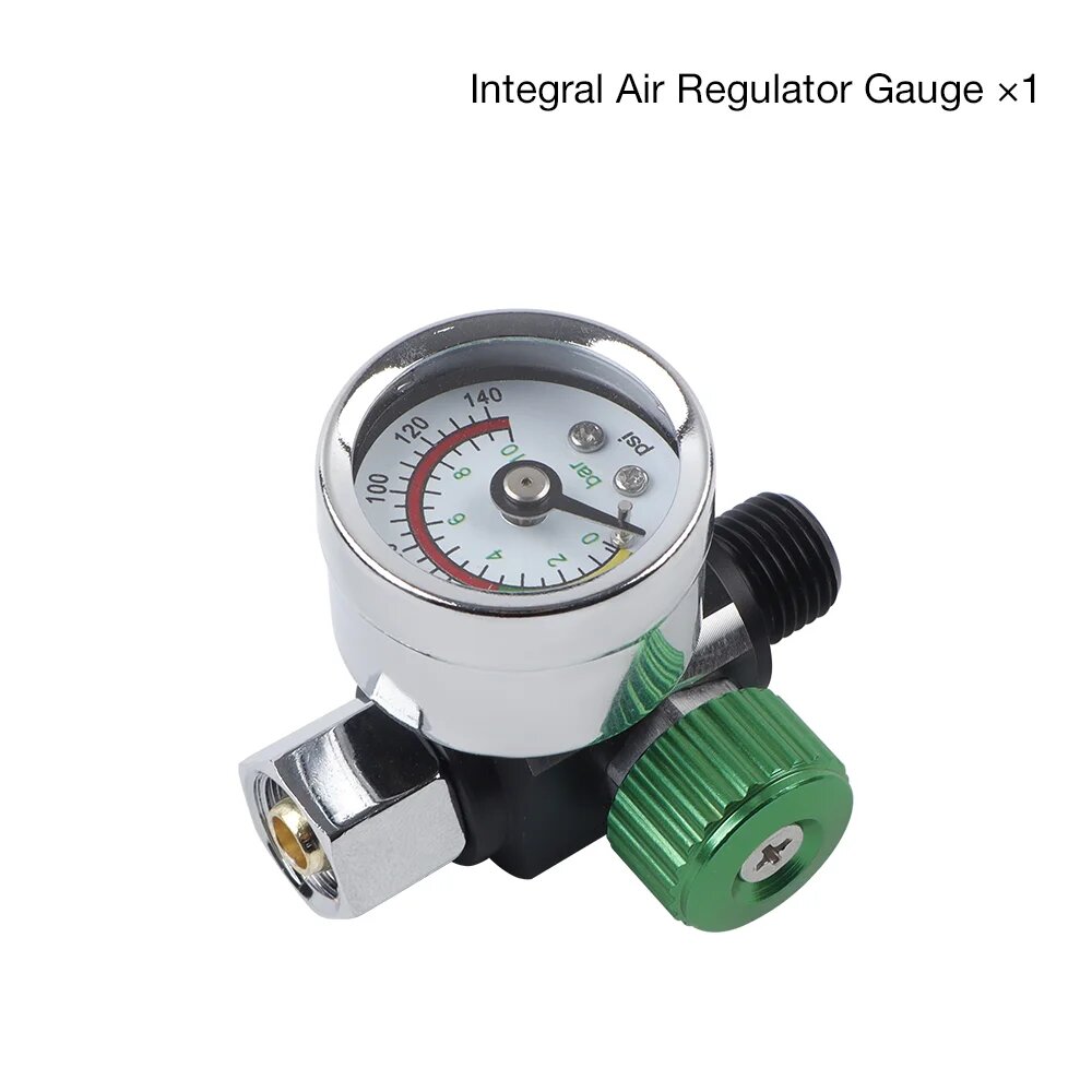 Регулятор давления воздуха Integral, 0-140 PSI, Single