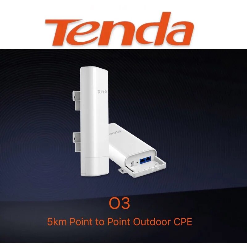 Беспроводной мост Tenda O3 для видеонаблюдения, Plug Type: US Plug