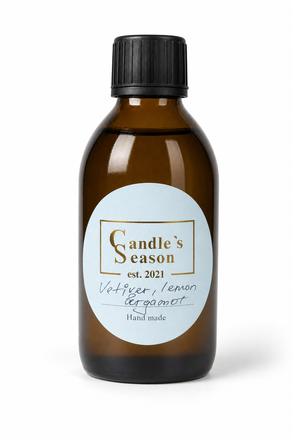 Candle's Season Диффузор для дома, аромат: Vetiver, Lemon, Bergamot, объём 200 мл
