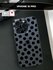 Чехол на Apple iPhone 15 Pro / Айфон 15 Про с принтом Узор в горошек кистью, про...