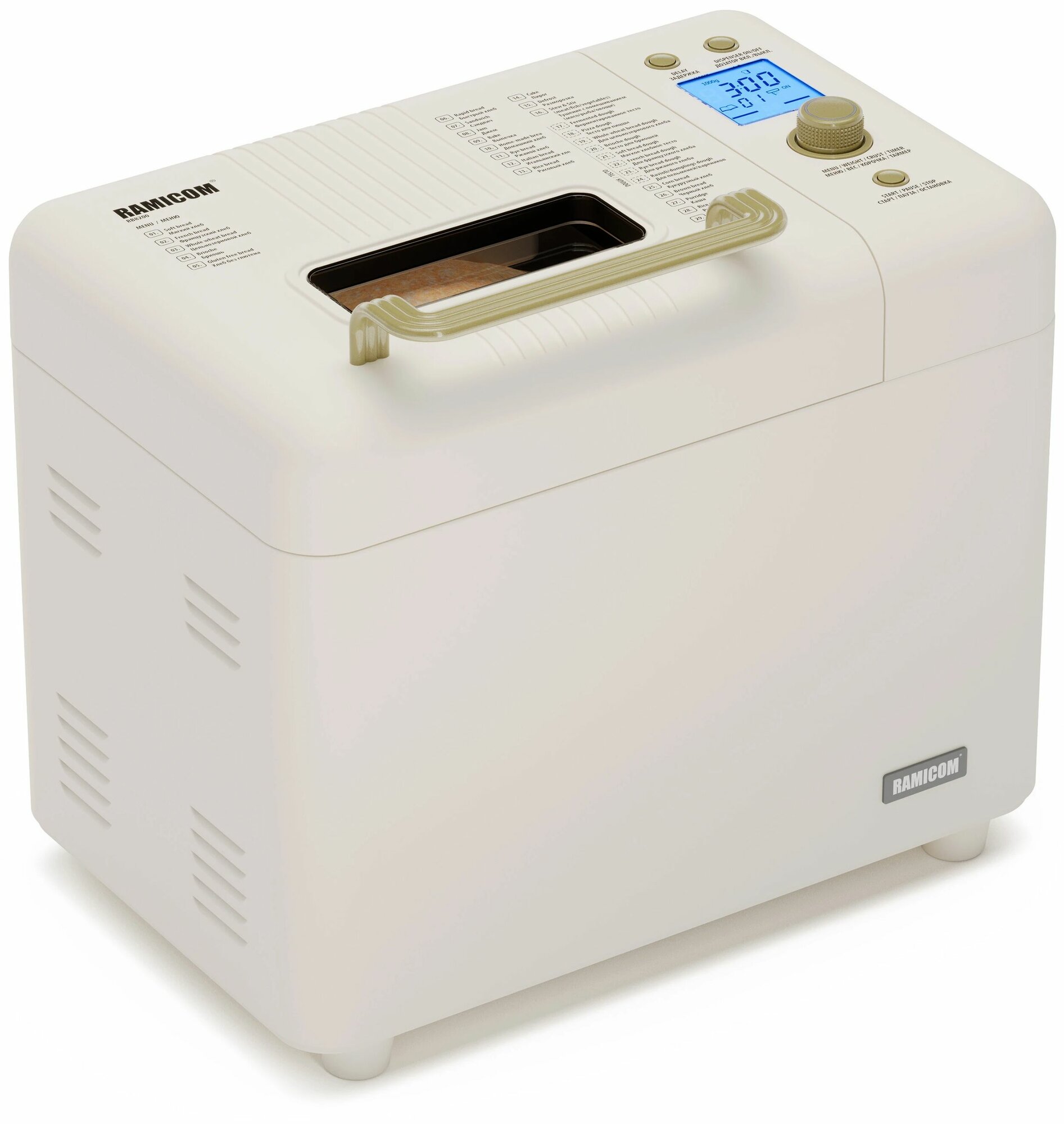Хлебопечь Ramicom RB8200 белый