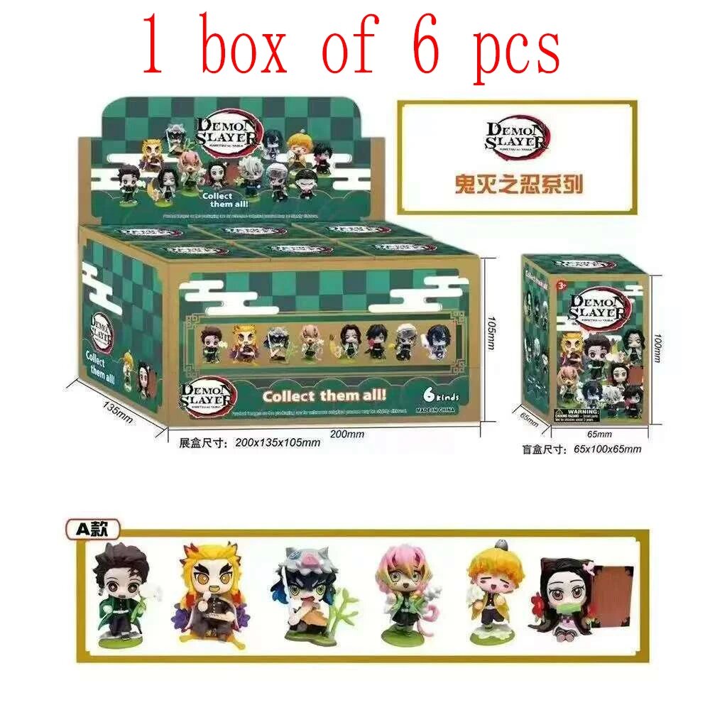 Коллекционная фигурка Танджиро и Незуко Bandai A-random-6pcs