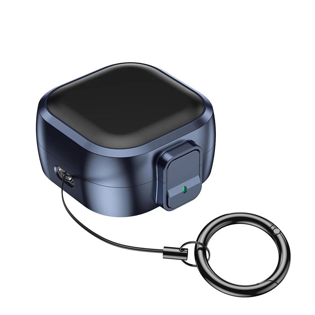 Чехол для наушников iHseno Galaxy Buds 4 Pro Black-Blue
