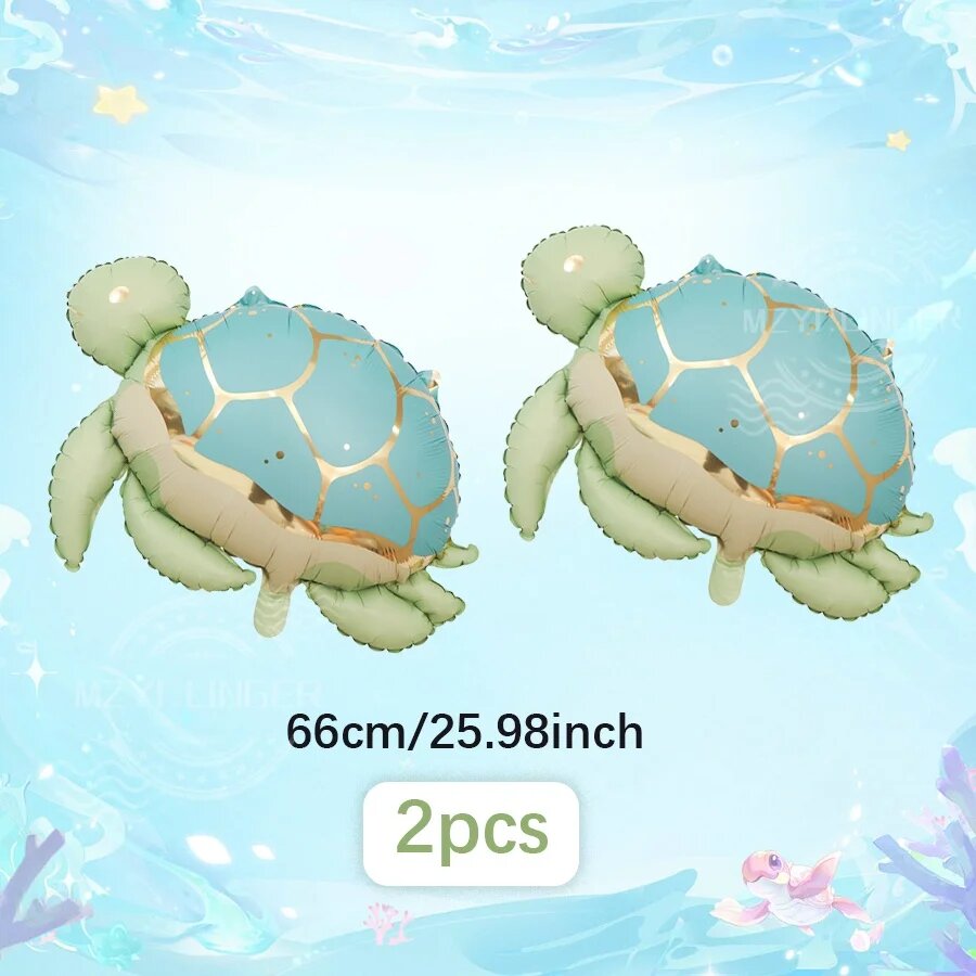 Фольгированные шары морские животные sea turtle