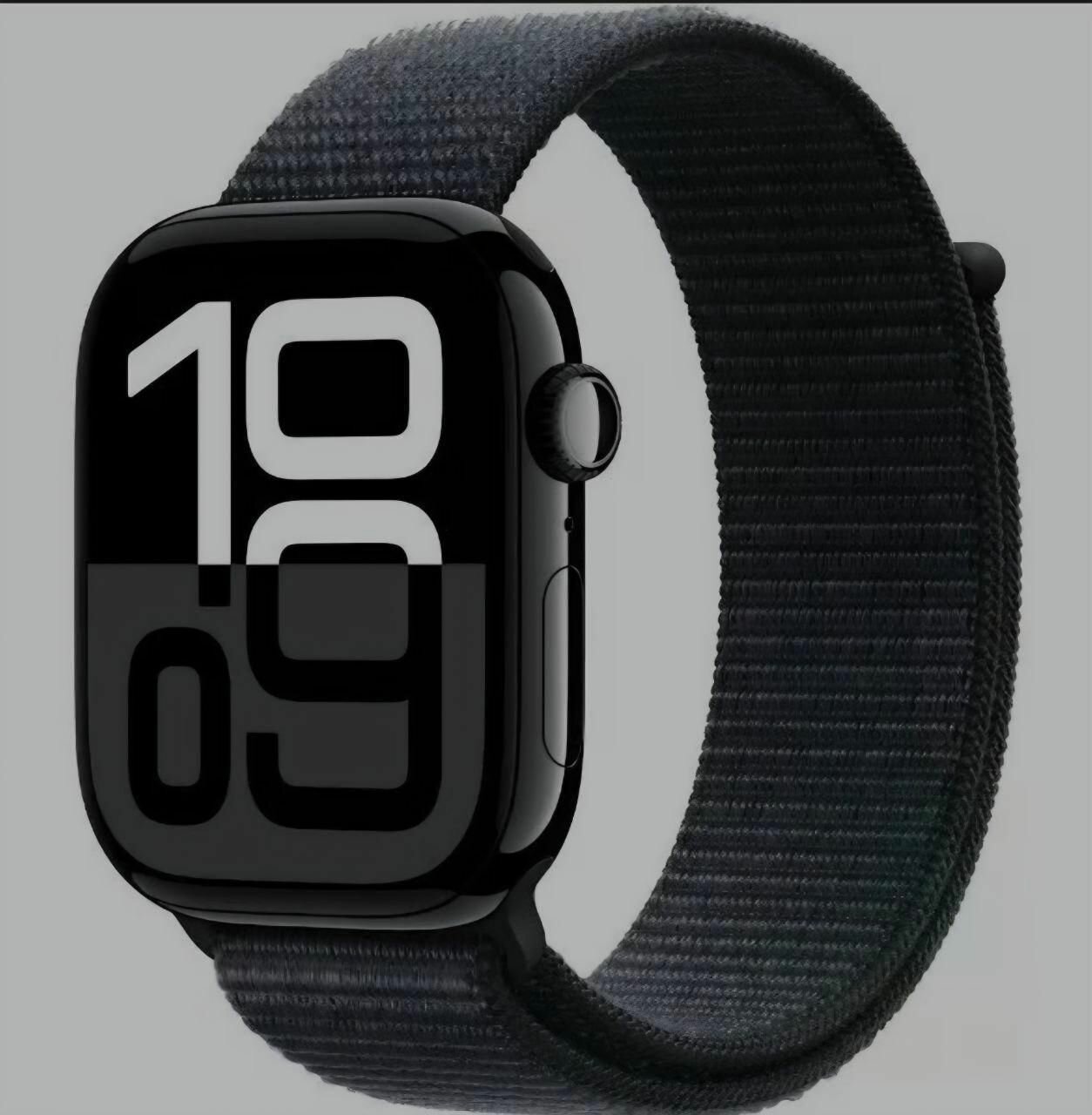 Смарт-часы Apple Смарт-часы Apple Watch Series 10 42mm Jet Black Sport Loop