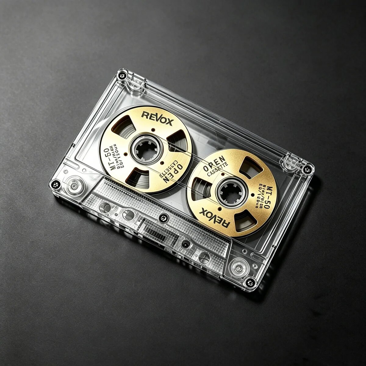 Ретро кассета Revox C50 Gold