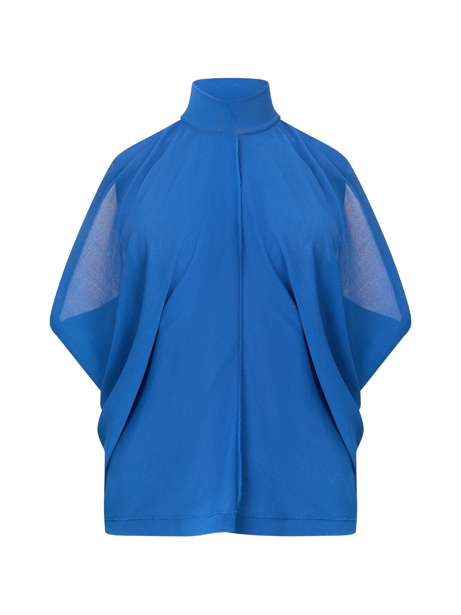 Блуза High-neck flared blouse