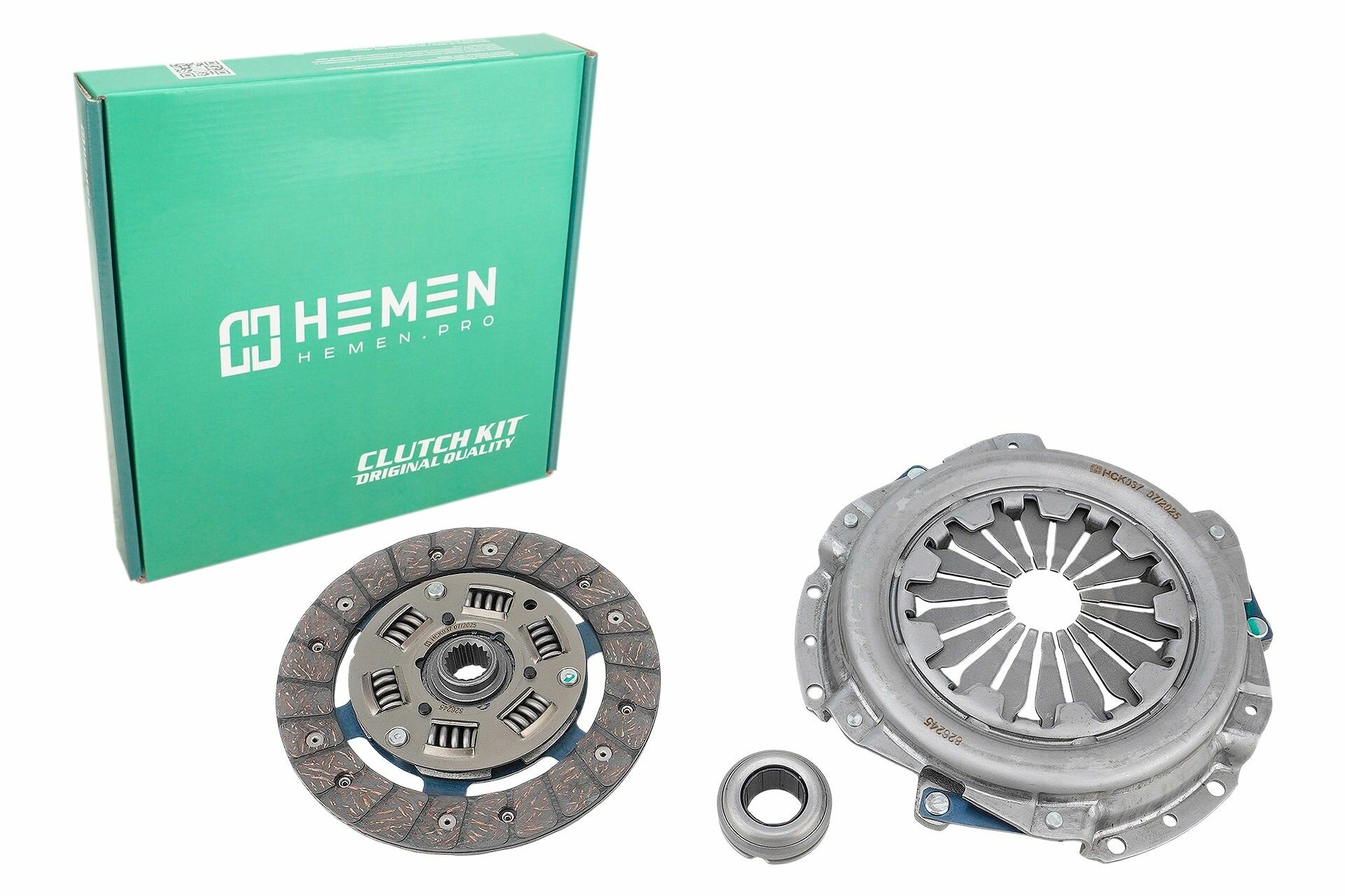 Комплект сцепления с выжимным подшипником HEMEN Citroen C2/C3, Peugeot 307 (HCK037)