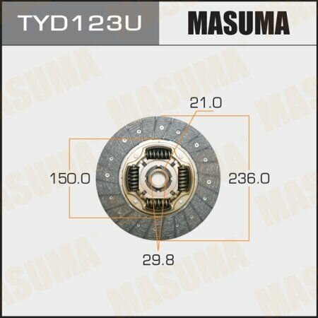 TYD123U Диск сцепления TOYOTA AVENSIS