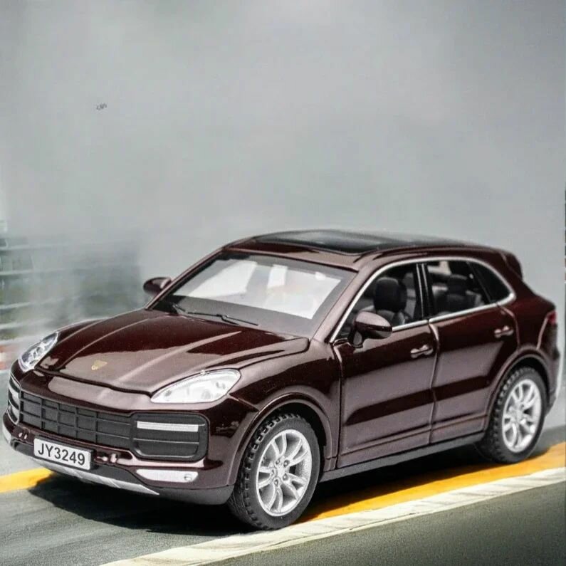 1:32 Porsche Cayenne Turbo car alloyДекоративная игрушковая машина из сплава (симулированная): воспроизводит классические модели автомобилей, комплексно