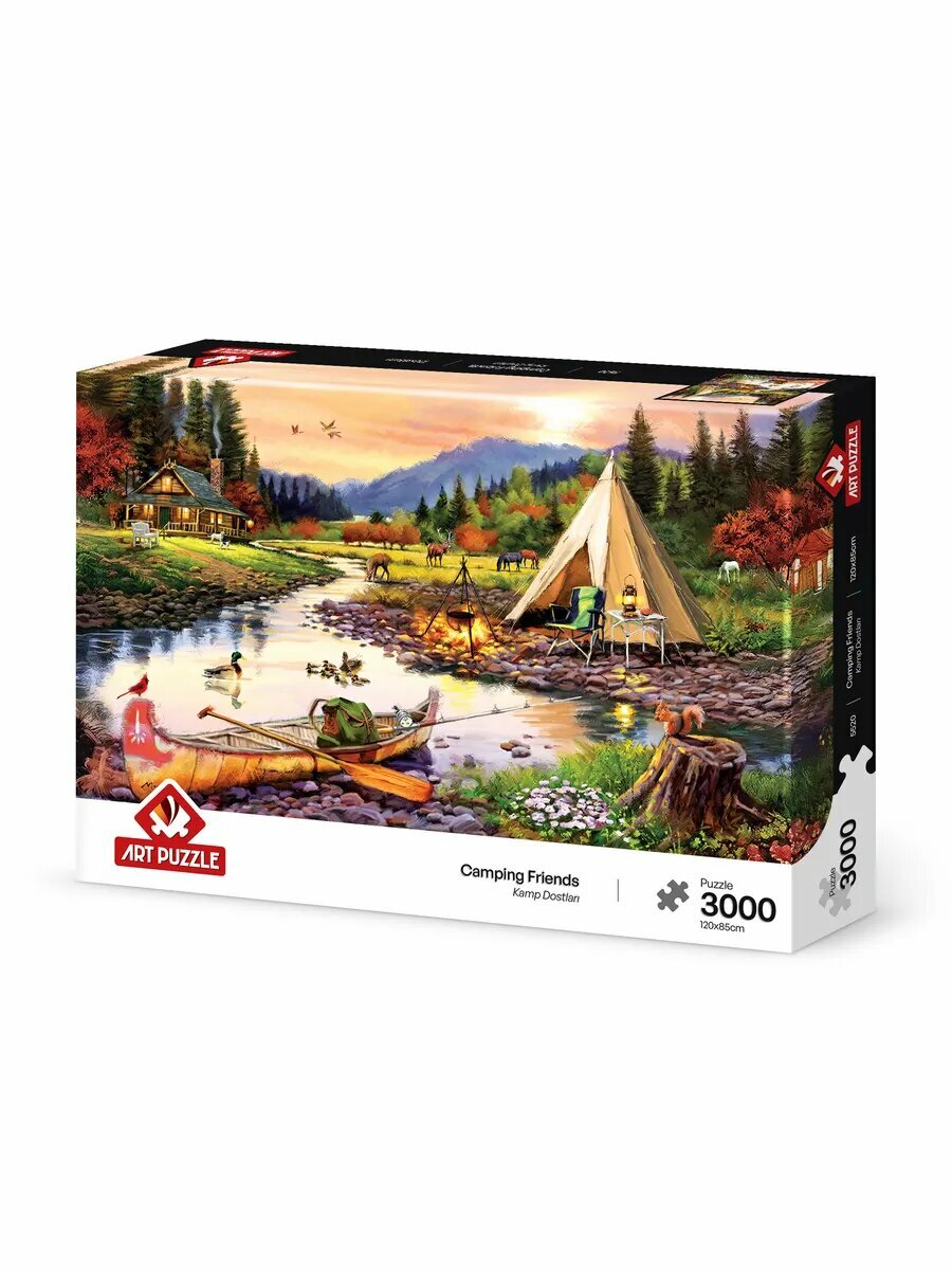 ART PUZZLE Кемпинг 3000 дет.