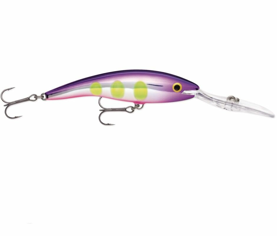 Воблер для троллинга Rapala Deep Tail Dancer плавающий 9 см 13 гр #VDH на щуку, судака, окуня для летней рыбалки