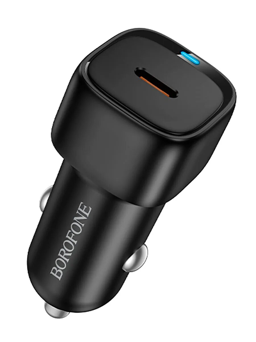 Автомобильное зарядное устройство Borofone BZ34A, PD20W, цвет черный