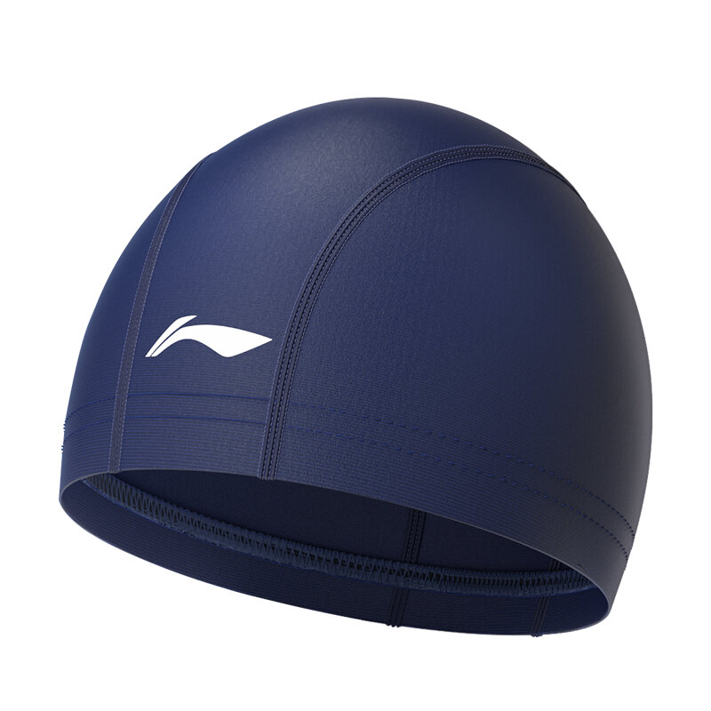 Шапочка для плавания унисекс Li Ning, синяя