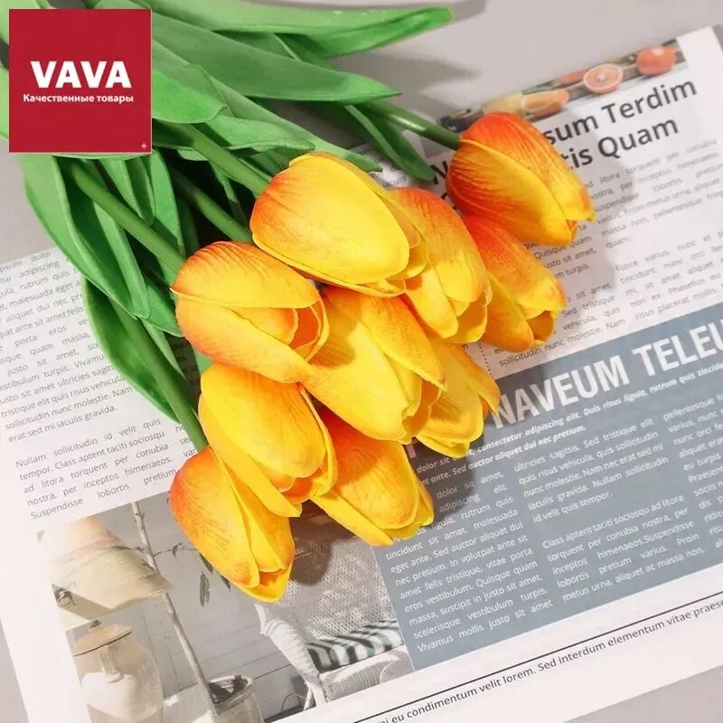 Стабилизированные цветы, 7 см, 150 гр, 3 шт