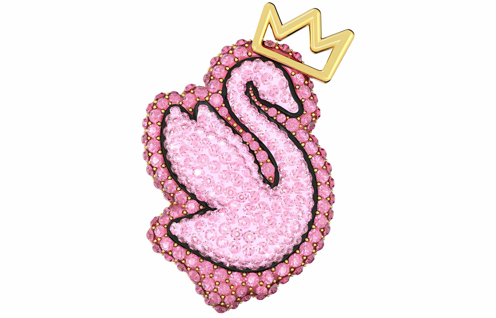 Брошь, кристаллы Swarovski