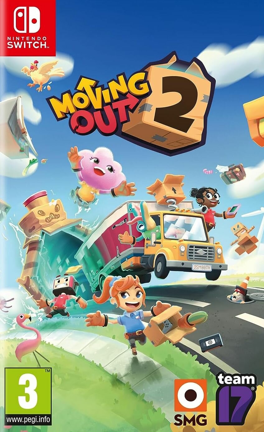 Игра Moving Out 2 Switch Русская Версия Картридж на Nintendo Switch