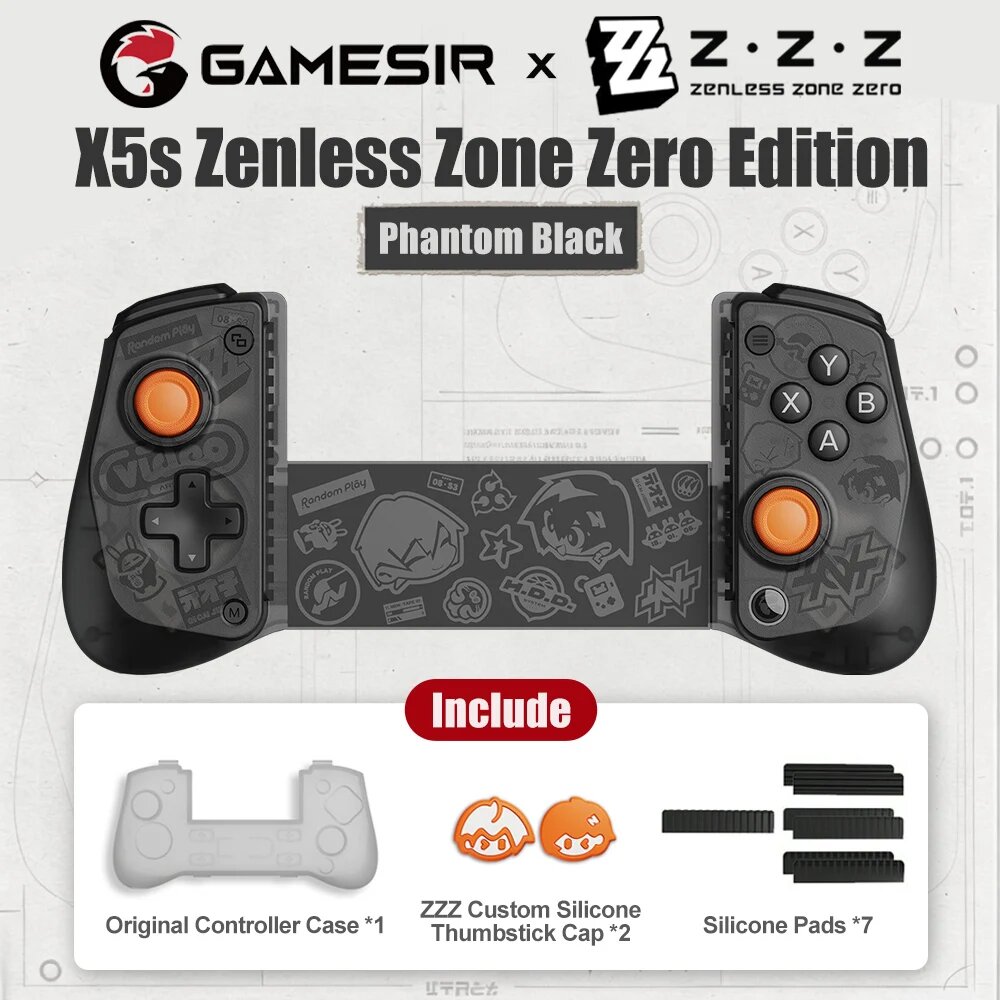 GameSir X5s Zenless Zone Zero Phantom Black геймпад