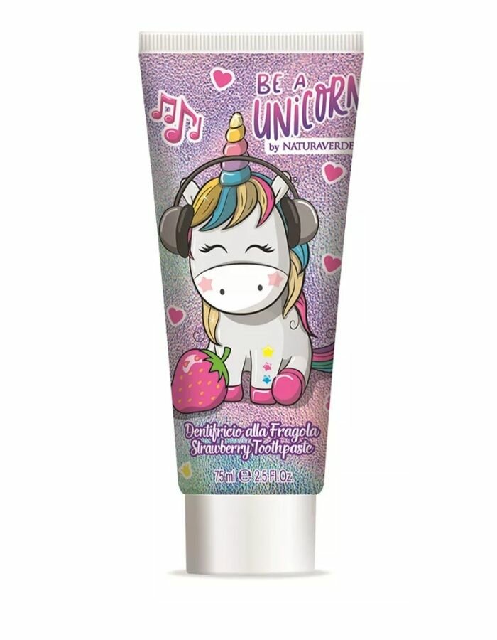 Зубная паста Be A Unicorn Клубника 75 мл, Италия