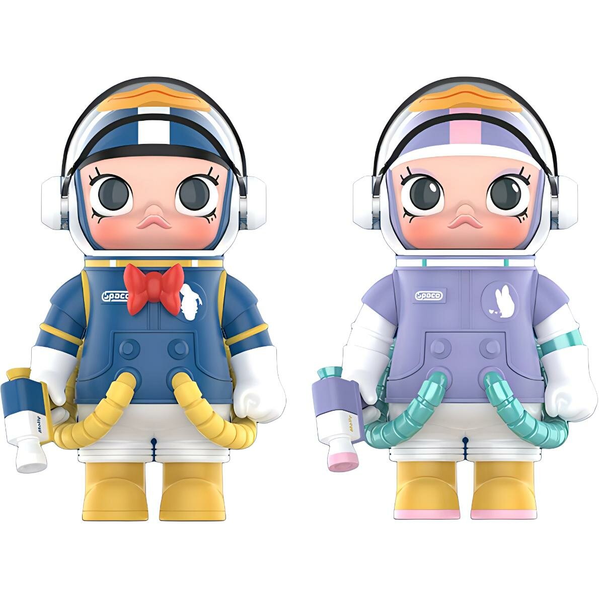 Фигурки унисекс POP MART SPACE Molly Donald Duck Daisy Set, 100% Donald Duck Daisy Set