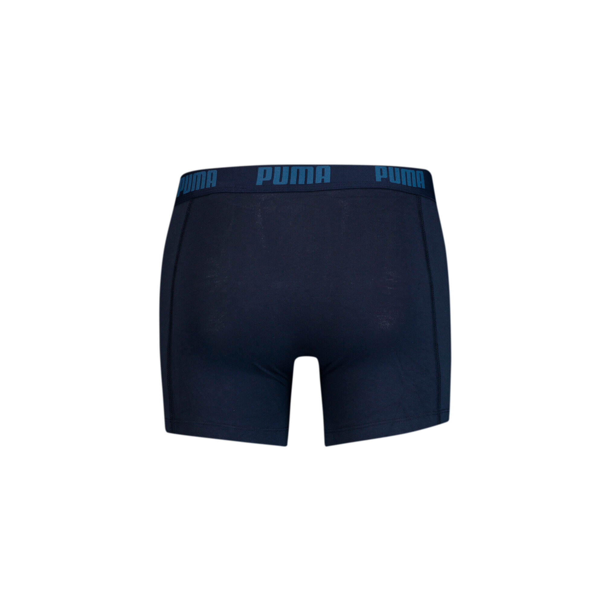 Трусы PUMA BASIC BOXER 2P, комплект из 2 шт., размер M, navy — фото 1