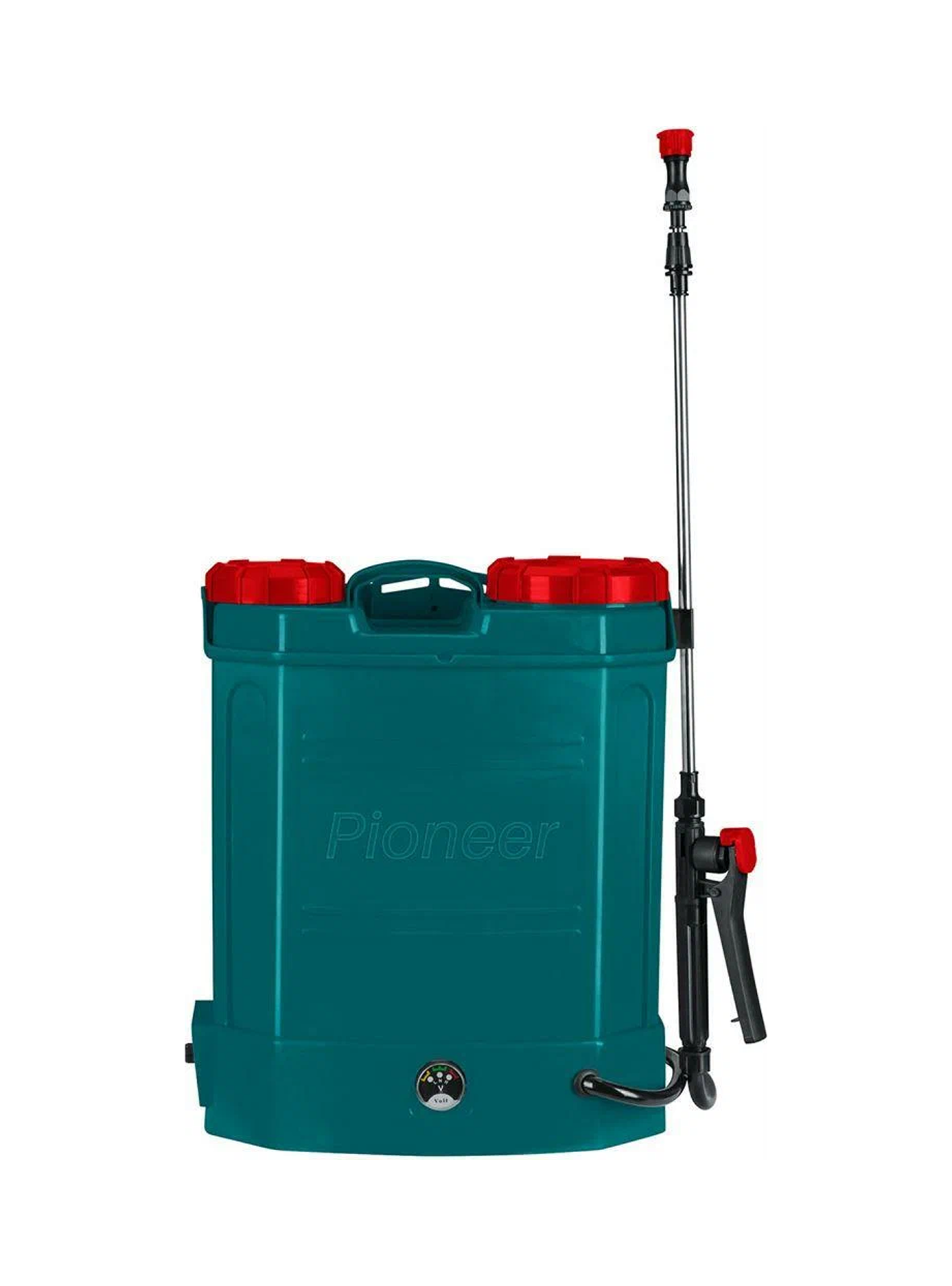 Опрыскиватель PIONEER BWS-12L-01,12 литров, 8 А*ч, бирюзовый.