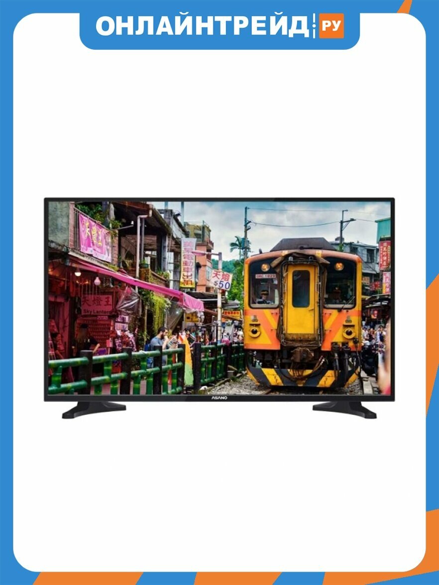 Телевизор Asano 43LF1010T, Full HD, черный