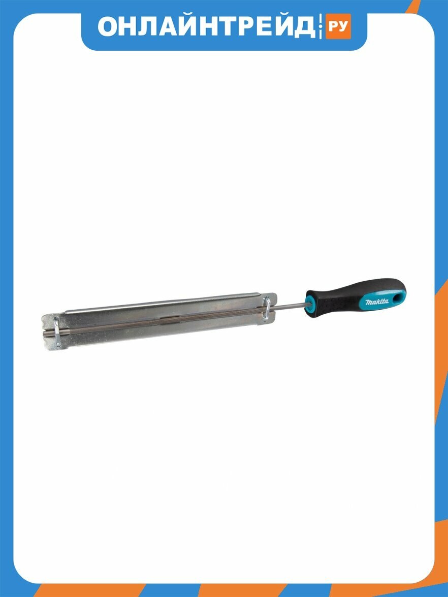 Напильник Makita D-70948 4 мм с рукояткой и шаблоном