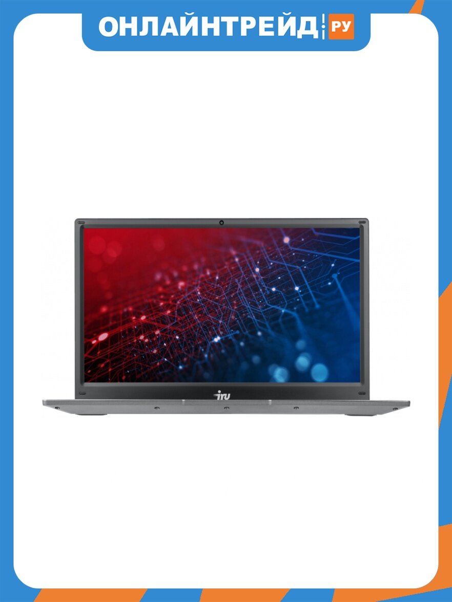 Ноутбук Iru Tactio 14RLH 14" FHD IPS 60Hz 250nits Ryzen 5 7430U(2.3ГГц), 16Гб DDR4, SSD 512Гб, RGr, Win11Pro, Grey (2084815)