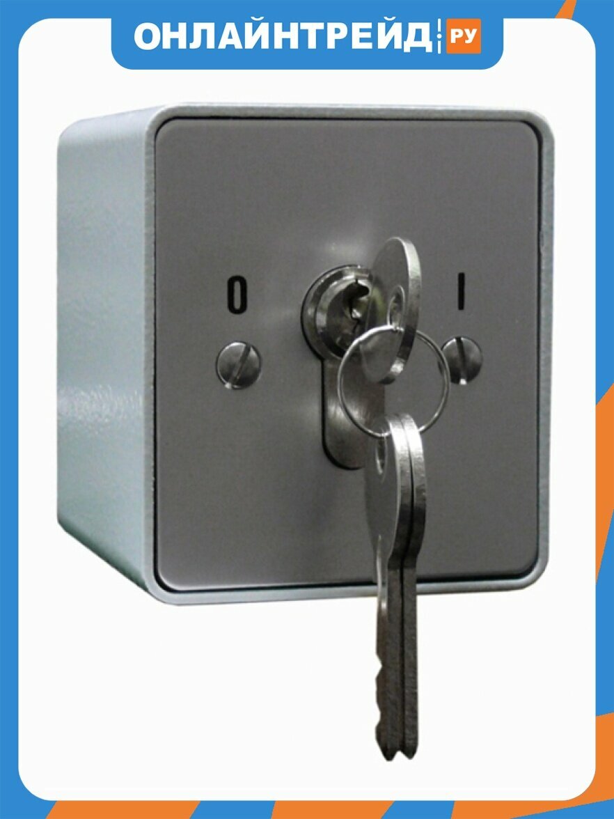 Переключатель Smartec ST-ES120SM с ключом Keyswitch, накладной