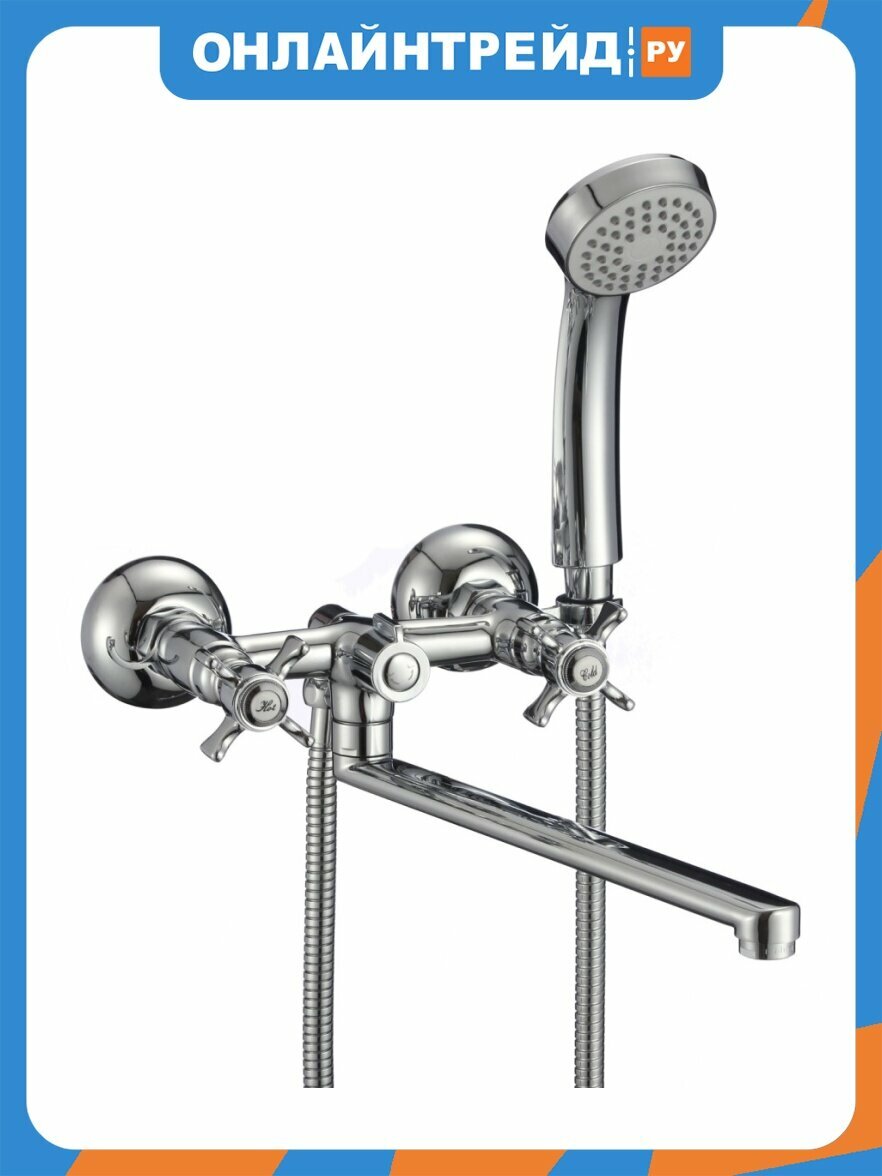 Смеситель для ванны D-lin D143807-F, хром