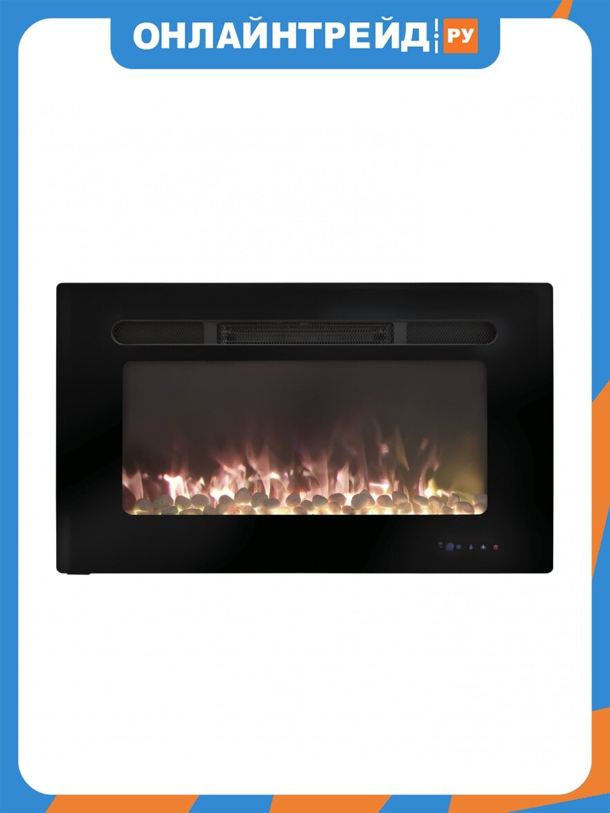 Электрокамин Realflame Alpha Pebble галька