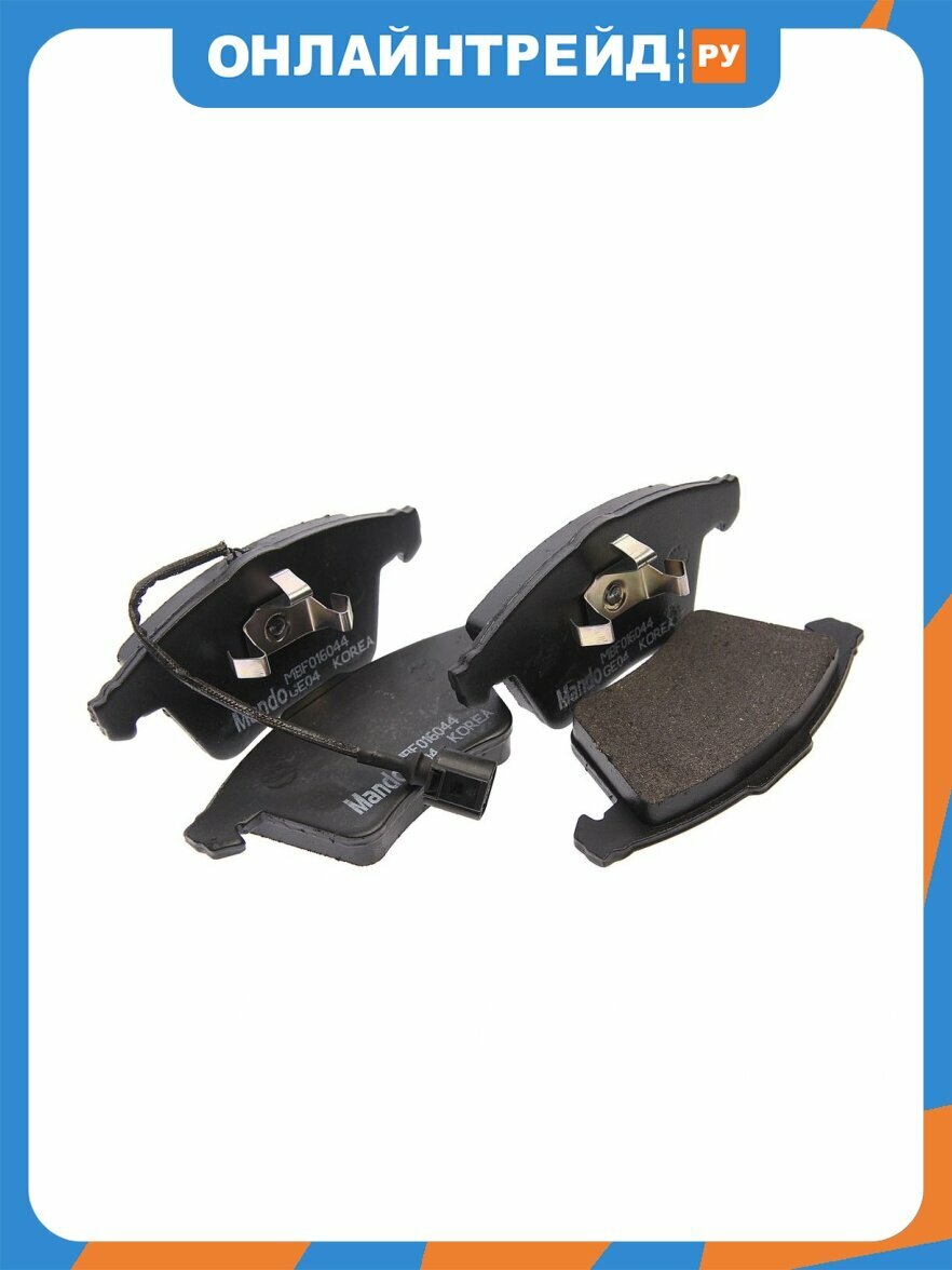 Колодки тормозные Mando VW Touareg (06-10) передние (4шт.), MBF016044