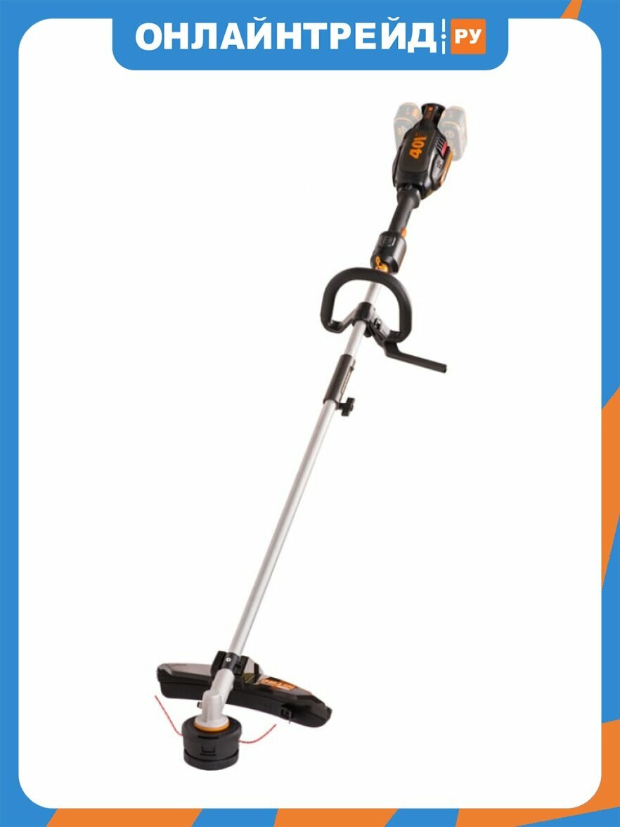Триммер аккумуляторный Worx WG186E.92 NITRO, 40В, без АКБ и ЗУ