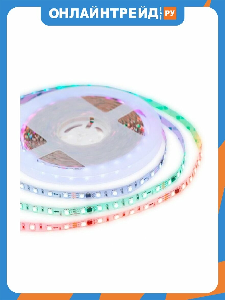 Комплект светодиодной ленты Apeyron 14,4W/m 60д/м smd5050 белый 5м 10-96 Apeyron 24В, 14,4Вт/м, smd5050 10-99