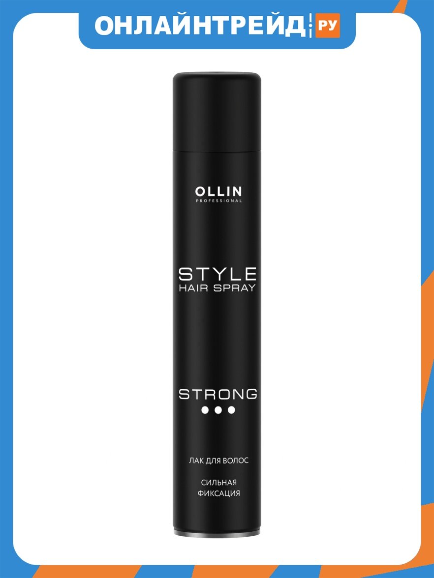 Лак для волос Ollin Professional Style сильной фиксации, 500 мл