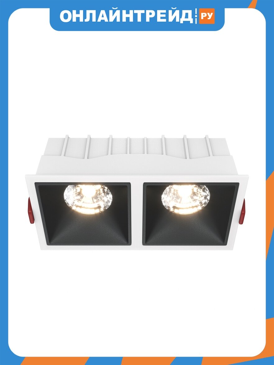 Встраиваемый светодиодный светильник Maytoni Technical Alfa LED Dim Triac DL043-02-15W3K-D-SQ-WB