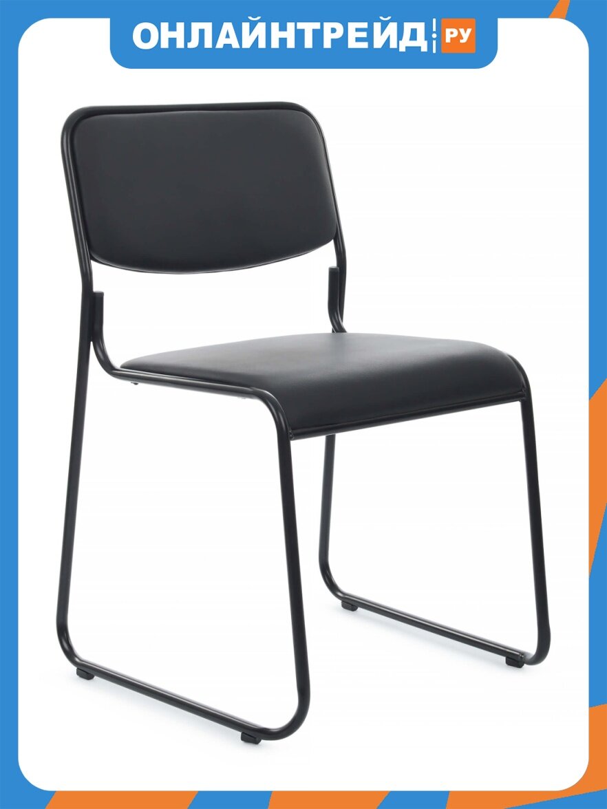 Кресло офисное Riva Chair Nix RCH OMKL-01B Черный/Металл Черный