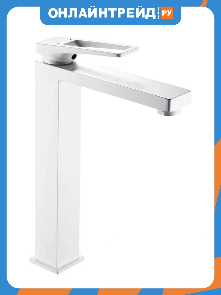 Смеситель для раковины Shevanik S6811C, белый