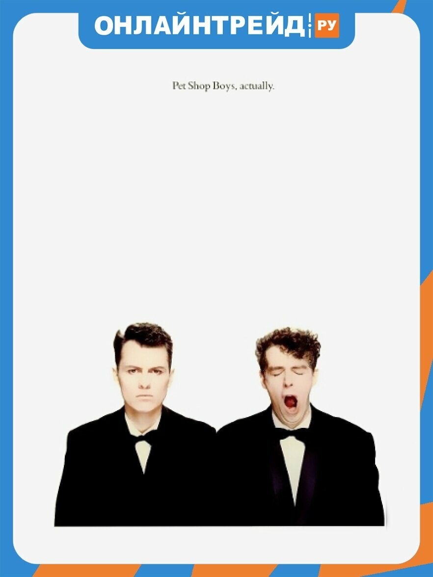Виниловая пластинка Warner Music Pet Shop Boys - Actually