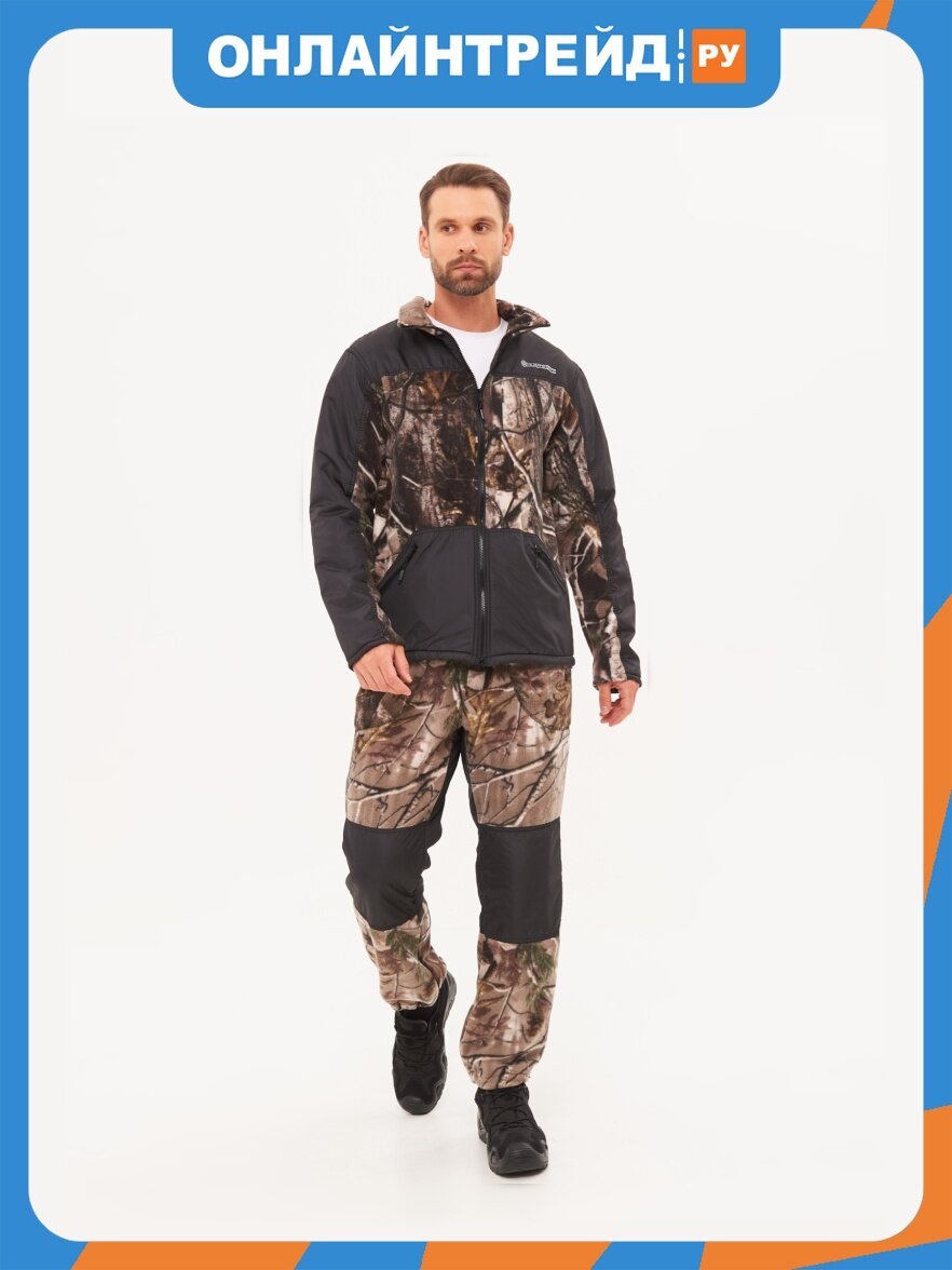Костюм демисезонный Huntsman пикник-люкс ткань Флис цвет Лес размер 56-58/182
