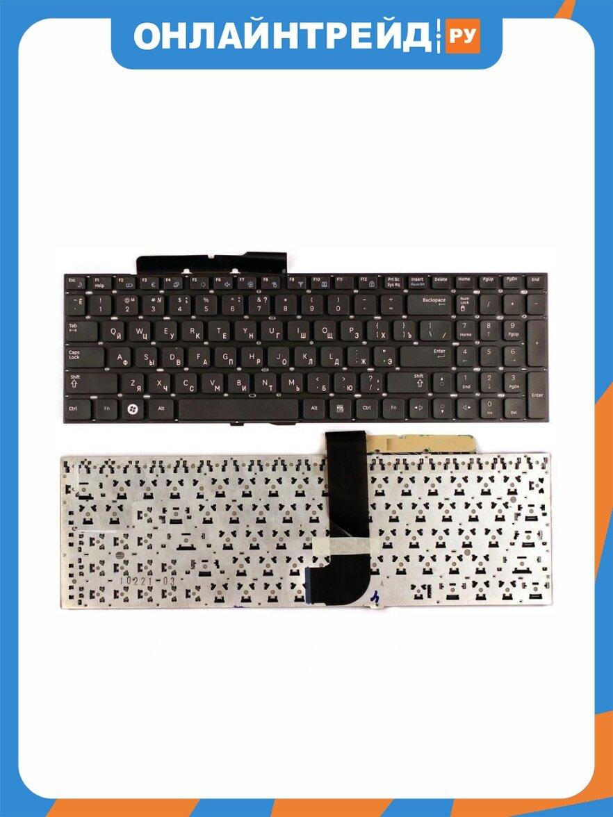 Клавиатура для ноутбука VB Parts Samsung RF510 RF511 черная
