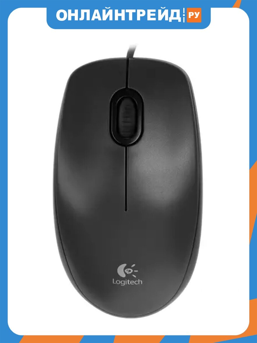 Мышь Logitech M 90 Grey USB Mouse (910-001793)