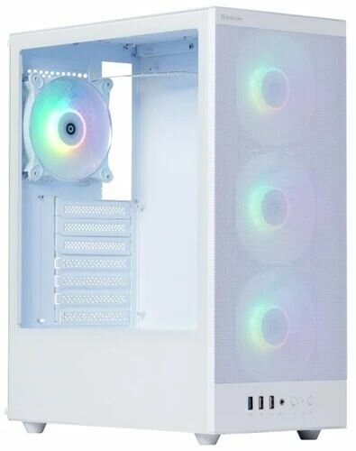 Компьютерный корпус Defender RaptorX (25123) белый - Midi Tower, ATX, USB 3.2 Gen 1 Type-A, USB 2.0 Type-A, USB 3.2 Gen 1 Type-C