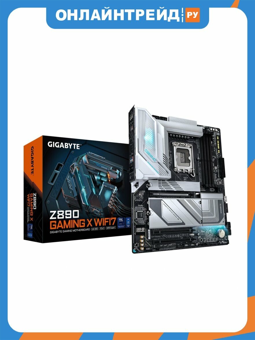 Материнская плата Gigabyte Z890 GAMING X WIFI7 (LGA1851, ATX)